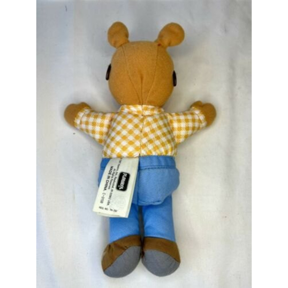 Toys | Vtg Playskool Arthurs Music Time Friends Plush 8 Doll Pbs 1997 ...